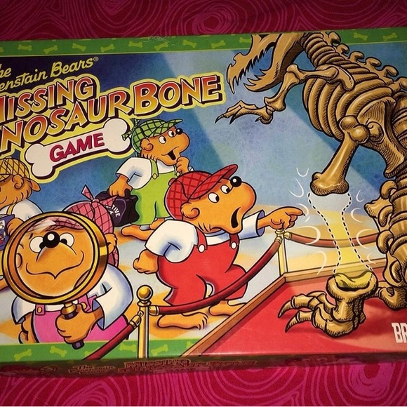 briarpatch | Toys | Bernstein Bears Missing Dinosaur Bone Board Game ...